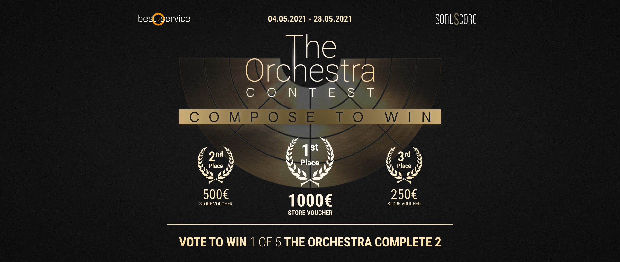 Sonuscore Composer Of The Year Award 2022 - Win a Live Orchestra Session